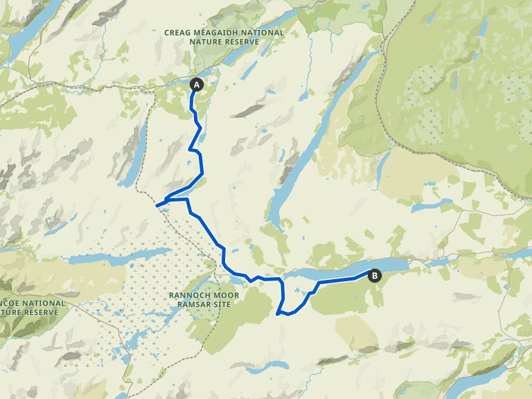Stage 3: Loch Laggan to Loch Rannoch — The Badger Divide | mountain ...